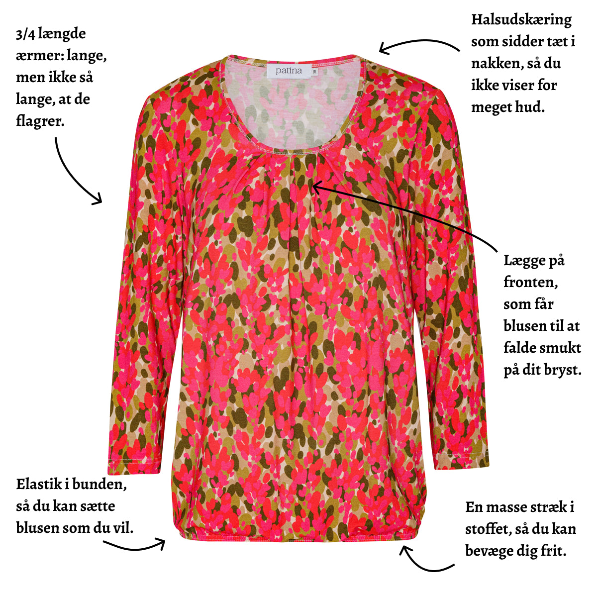 Patina model Sara - Viskose